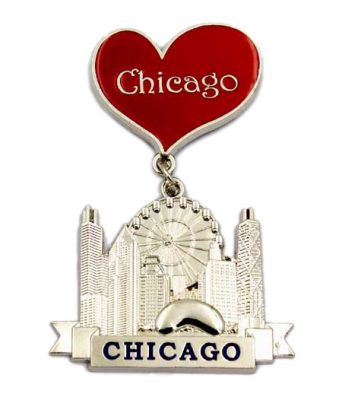 Chicago Keychains - Great Chicago Gifts : Chicago keychains, chicago ...