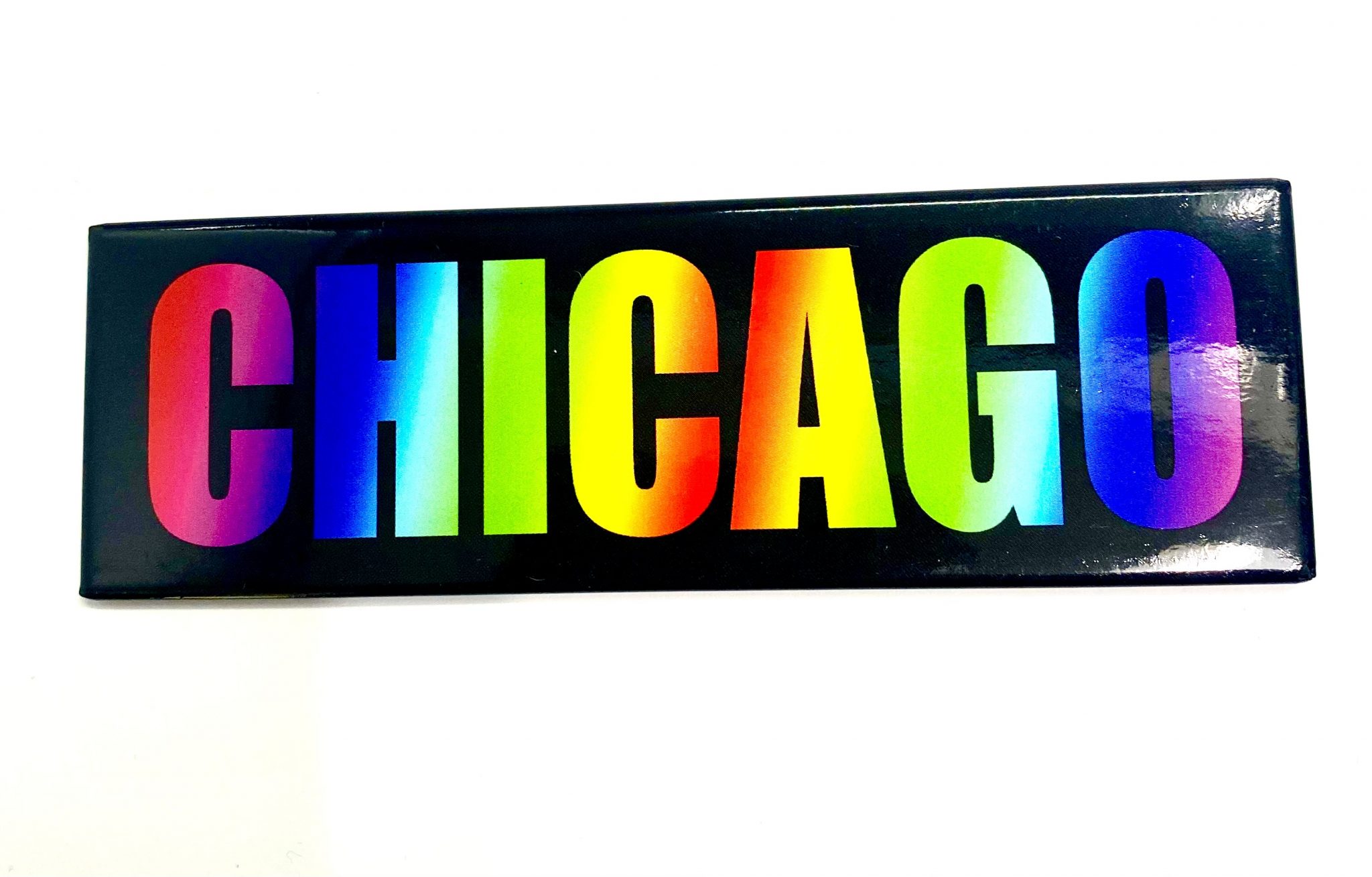 Chicago Jumbo Rainbow Magnet - Great Chicago Gifts